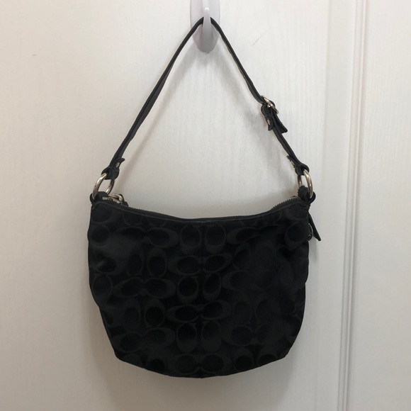 Coach | Bags | Coach Black Signature C Purse | Poshmark